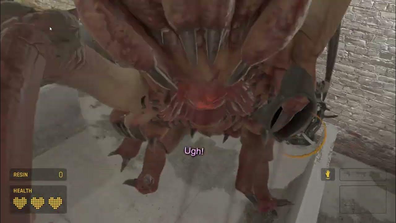 YEETING headcrabs in Half life Alyx sandbox mod. - YouTube