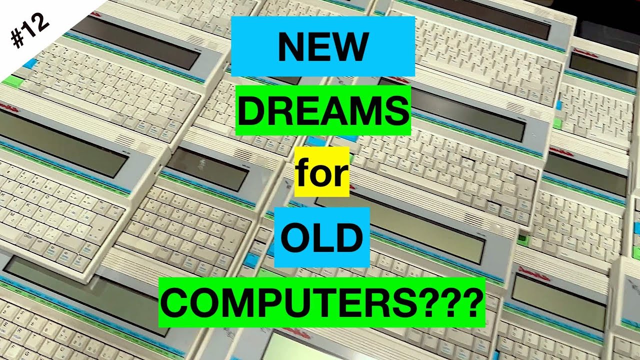 Can I find a use for x35 vintage DreamWriter computers? - YouTube