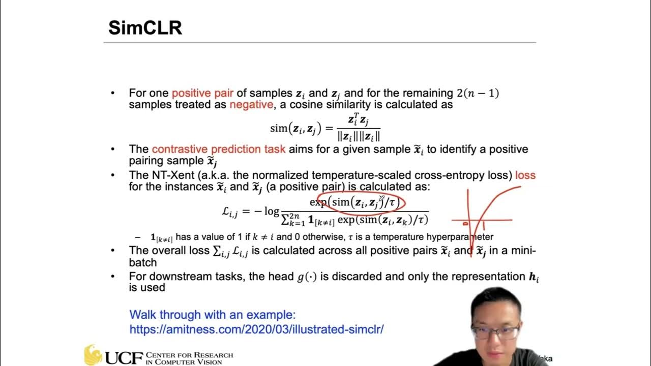 Lecture 9.2 - Contrastive Learning SimCLR - YouTube