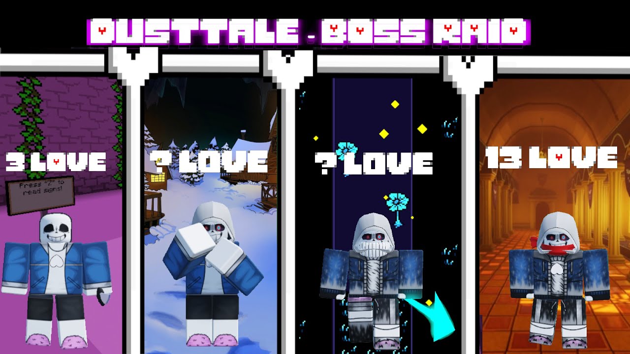 Dust Sans - Boss Raid II UTPR - YouTube