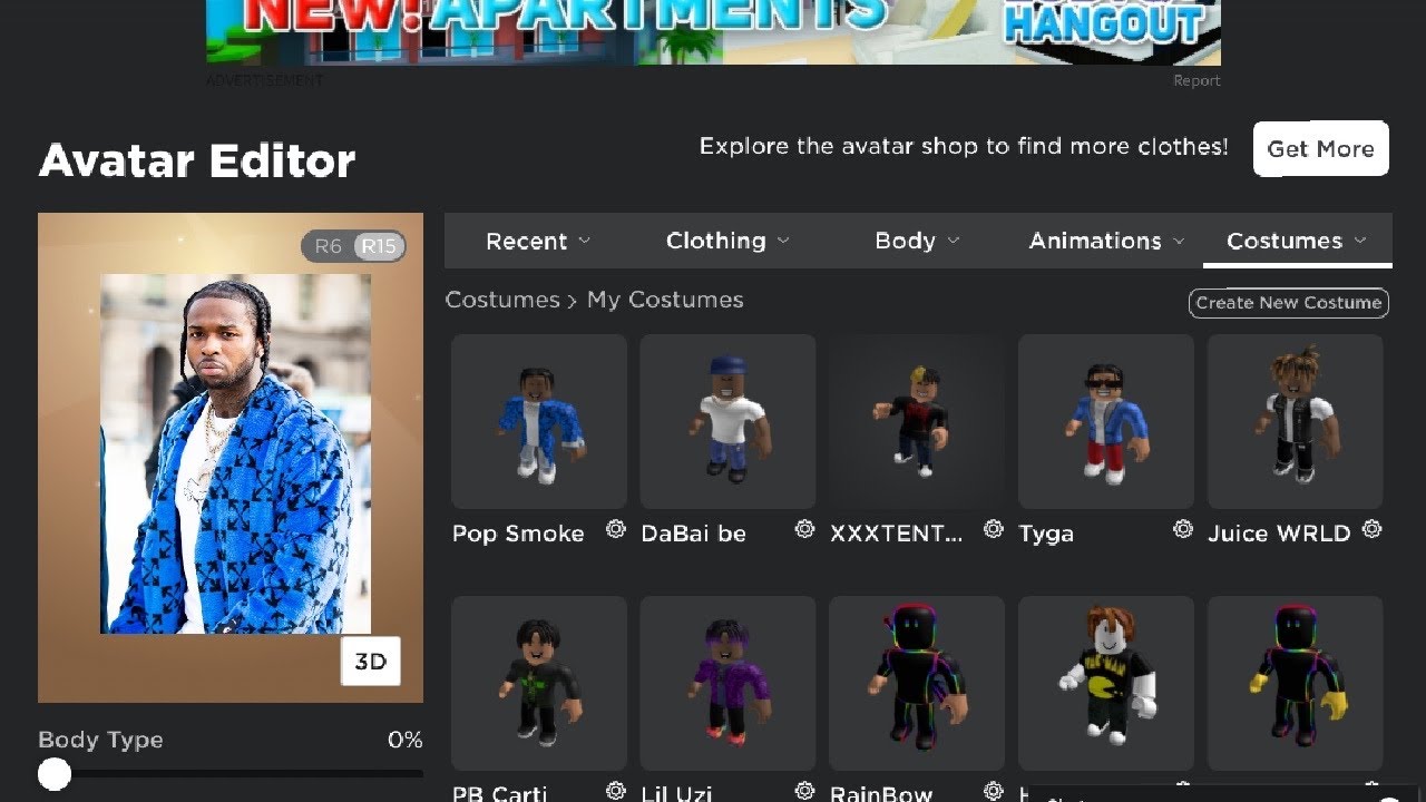 Making Pop Smoke A Roblox Account - YouTube