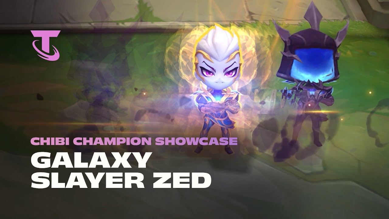 Galaxy Slayer Zed | Chibi Champion Showcase - Teamfight Tactics - YouTube