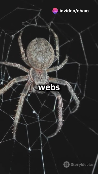 Why Do Spiders Make Webs 🕸️#spider #animalscience #animallover #web # ...
