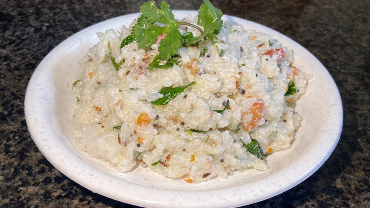 तड़के वाले दही चावल | Curd Rice Recipe | Dahi Chawal | Dahi Bhat Recipe ...