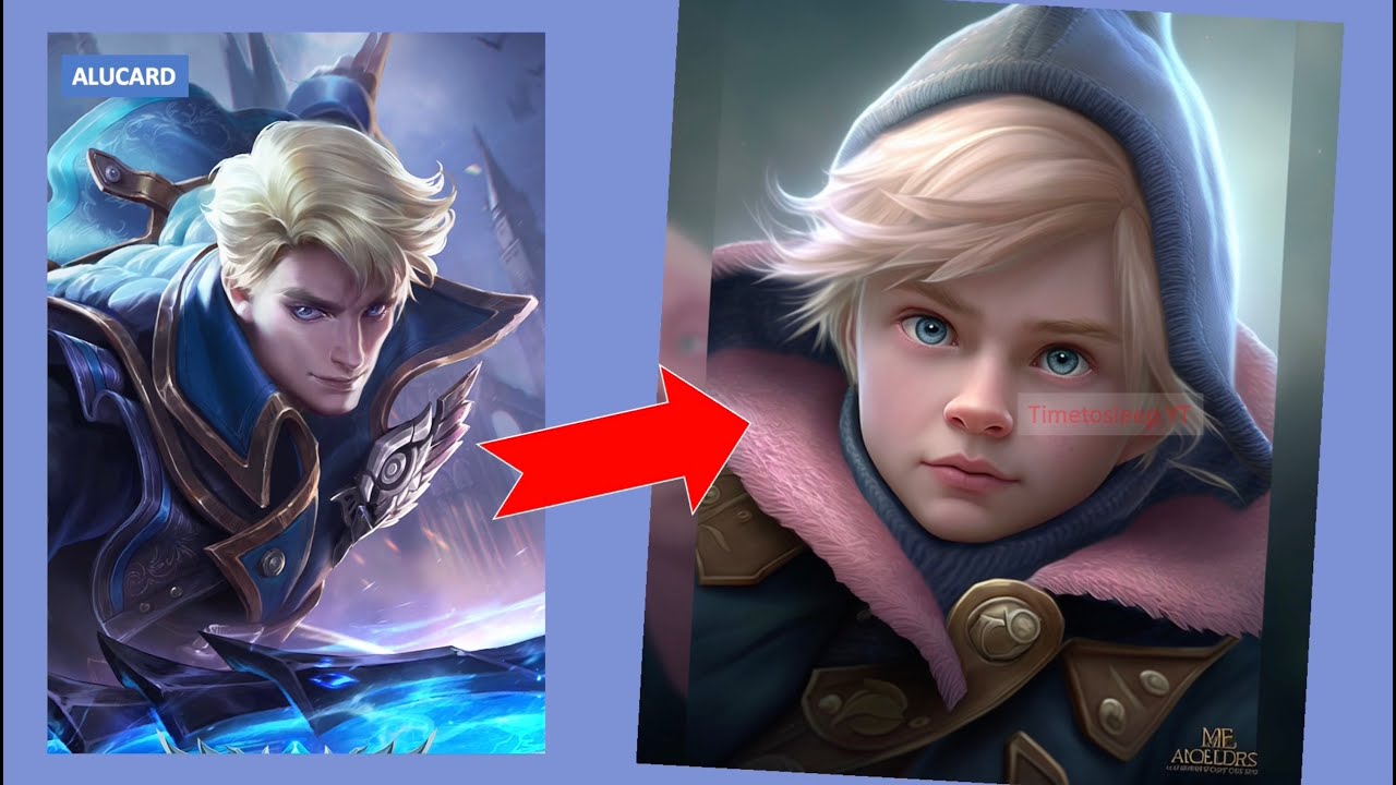 Cute Baby Version ALL HEROES Mobile Legends ‼️ - YouTube