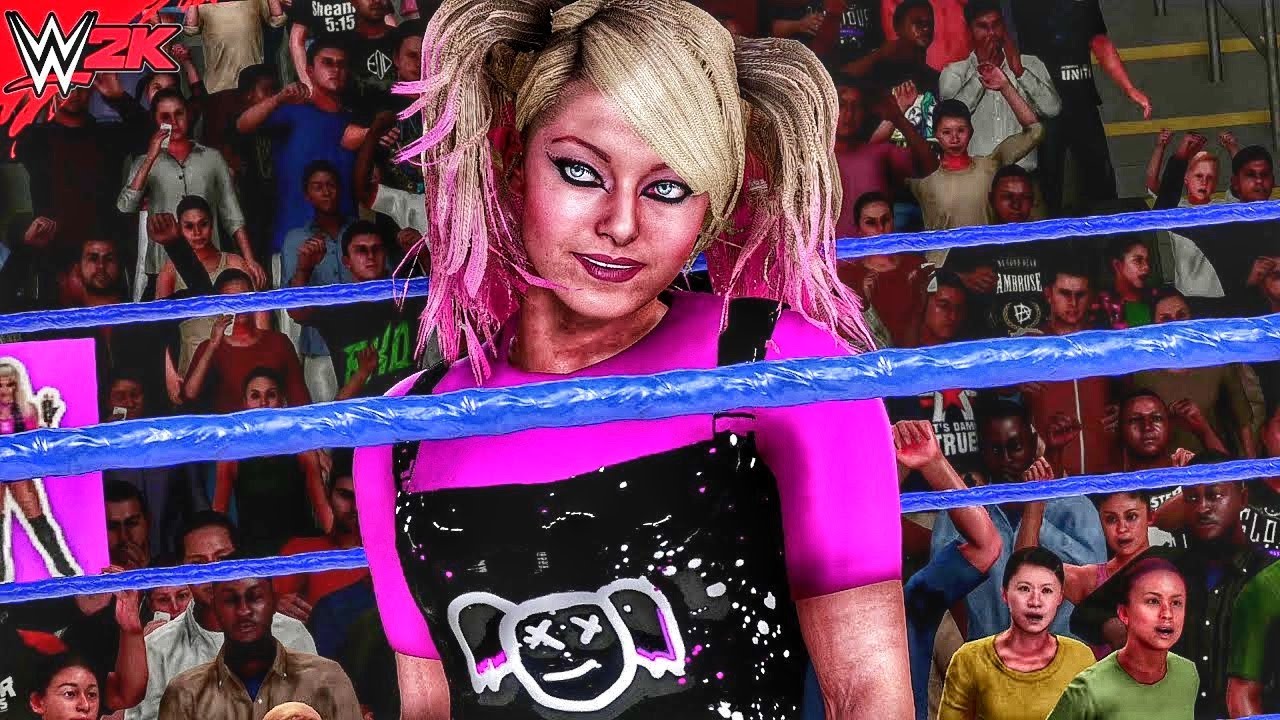 Alexa Bliss 2021 Playground Attire / Entrance GFX | WWE 2K19 PC Mods ...