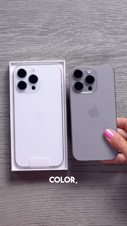 iPhone 16 Pro and Pro Max Unboxing! Natural Titanium and White Titanium! - YouTube