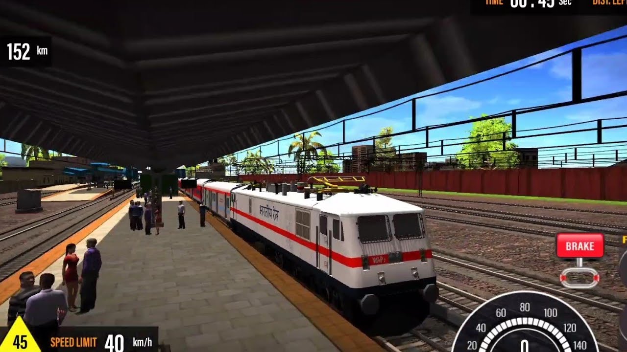 Kalindi SUPERFAST EXPRESS JOURNEY IN TRAIN SIMULATOR || WAG 7 LOCO ...
