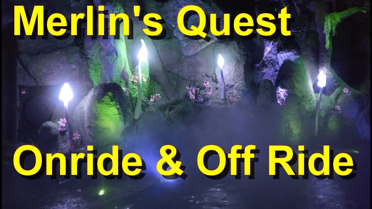 Merlin's Quest - Onride POV & Off Ride - Attractiepark Toverland ...