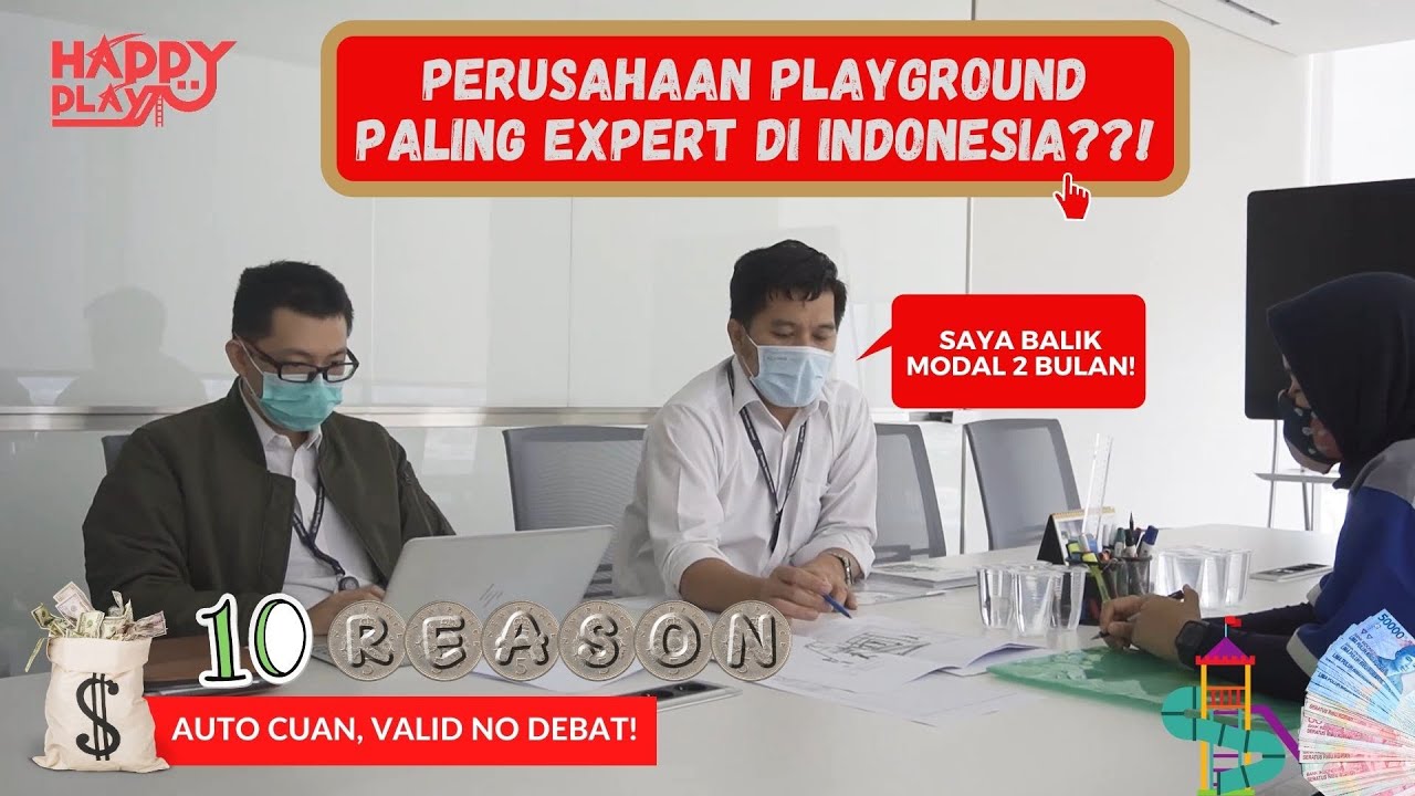 10 Alasan Pilih Happy Play Indonesia, Playground Company Paling Expert ...