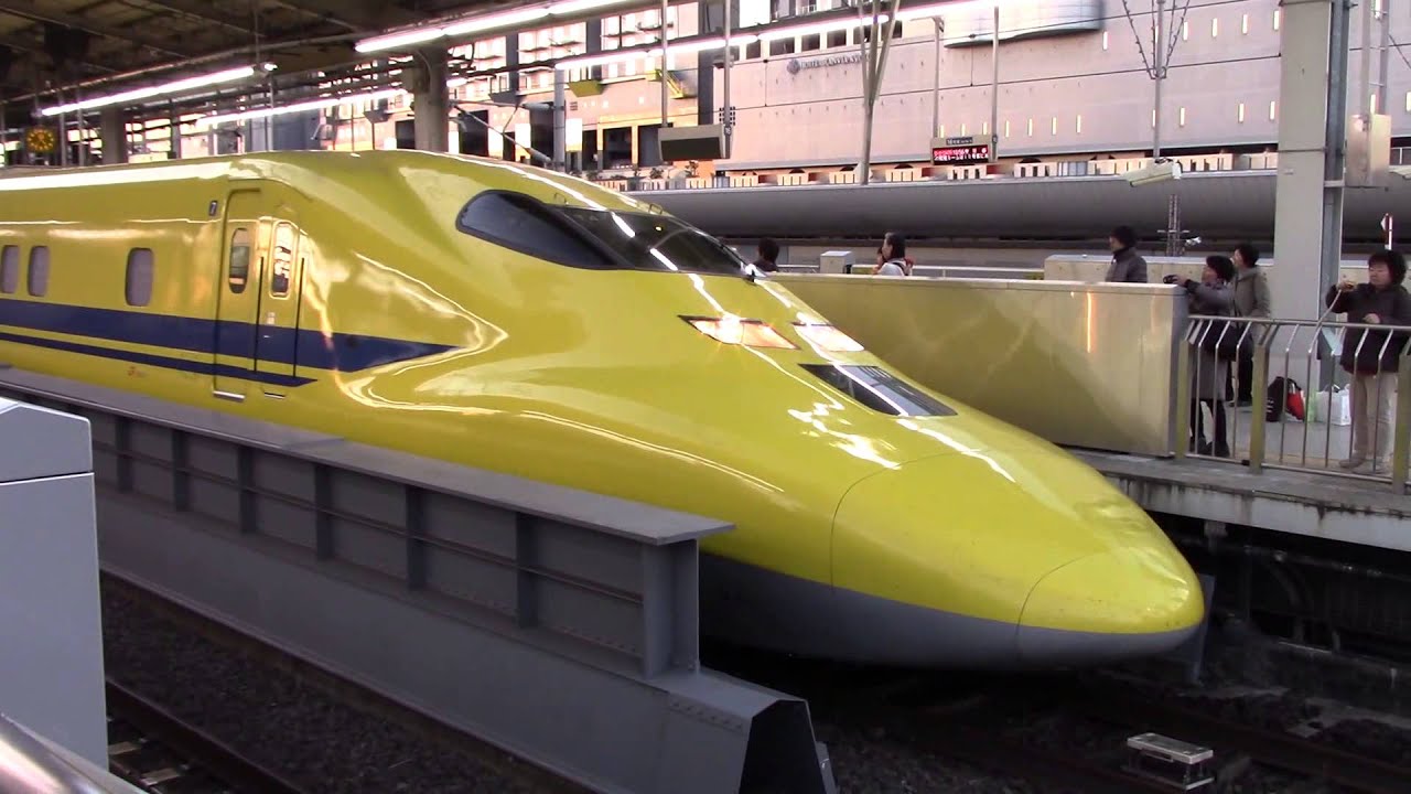 【京都】ドクターイエローがやってきた！ / Dr.YELLOW ARRIVAL at Kyoto Sta. - YouTube