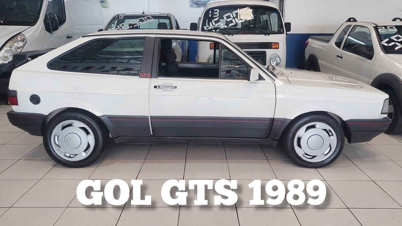 VOLKSWAGEN GOL GTS 1989 - CURITIBA - PR @VeicarMultimarcascuritiba ...