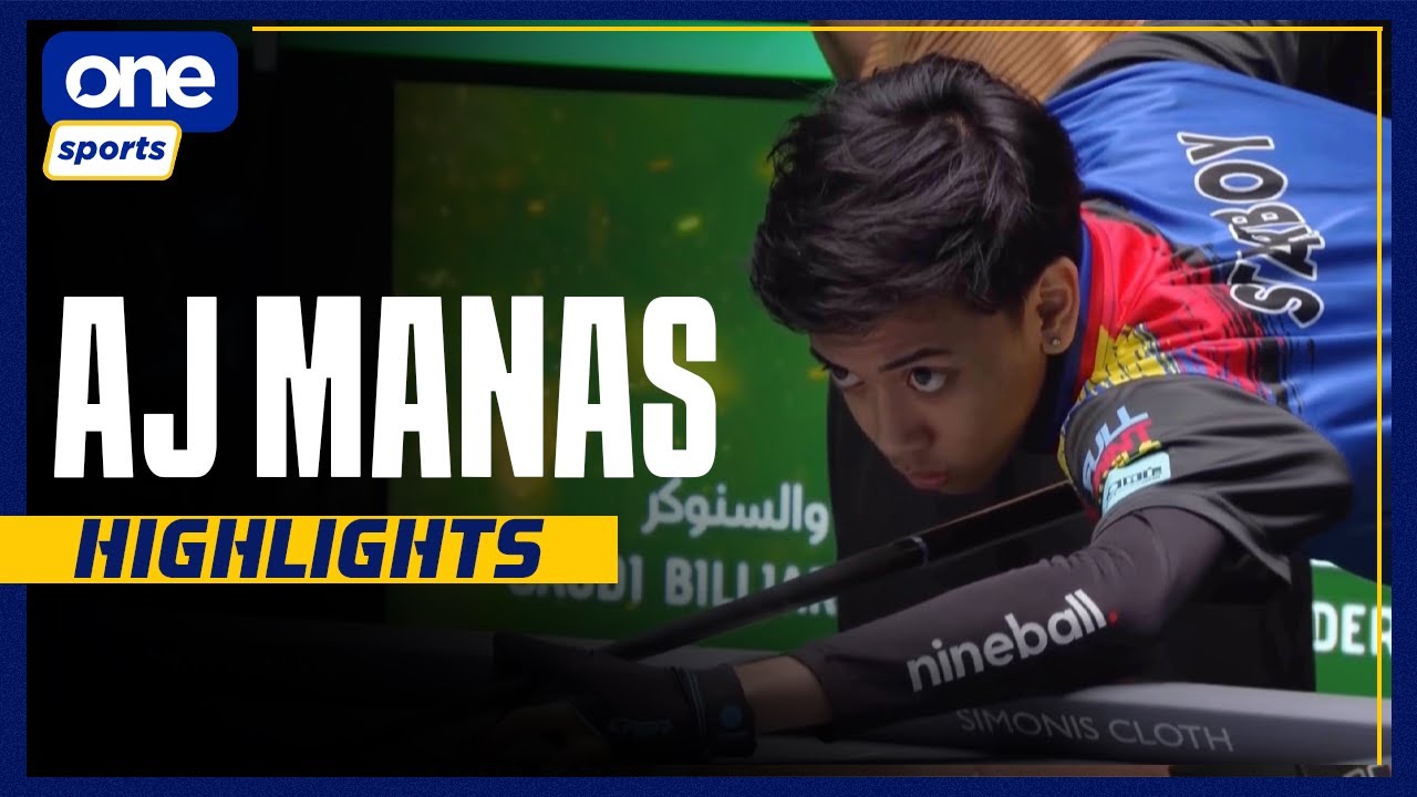 AJ MANAS HIGHLIGHTS vs. ALEXIS FERRER | WORLD POOL CHAMPIONSHIP 2025 ...