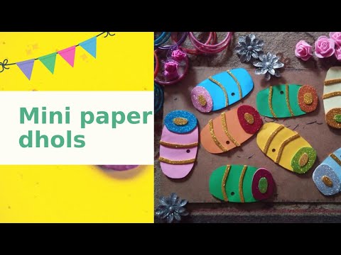 nikkah decor ideas|diy paper crafts|dhol making craft|mehendi decor ...
