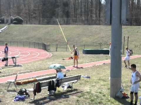 Reagan Barry Pole Vaults at 49er Classic at UNC Charlotte, North ...