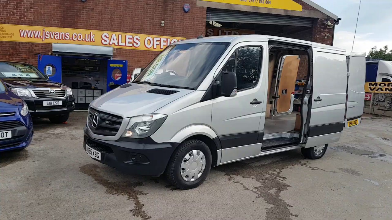 Mercedes sprinters swb air con 1 owner - YouTube