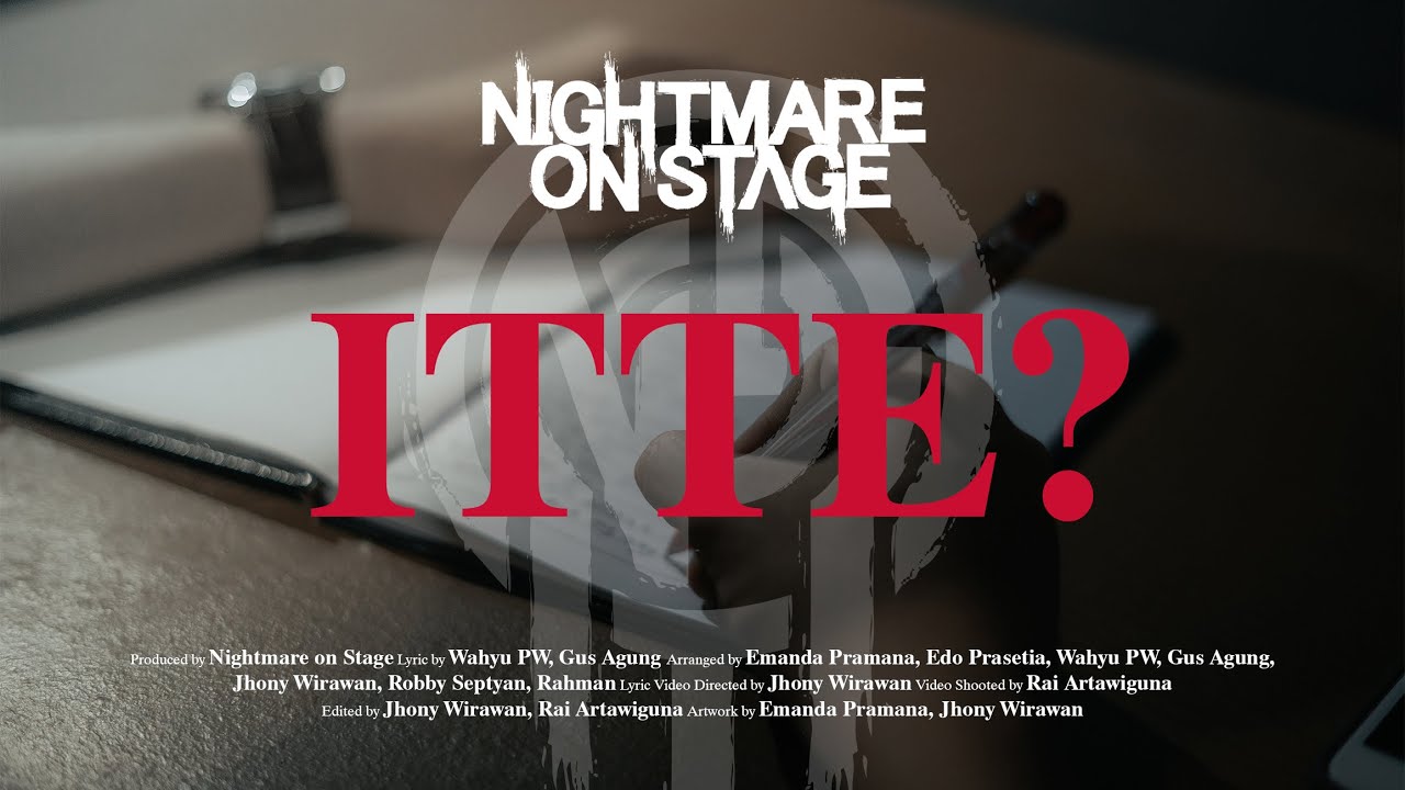 Nightmare on Stage - ITTE? (Is This The End?) [Official Lyric Video ...