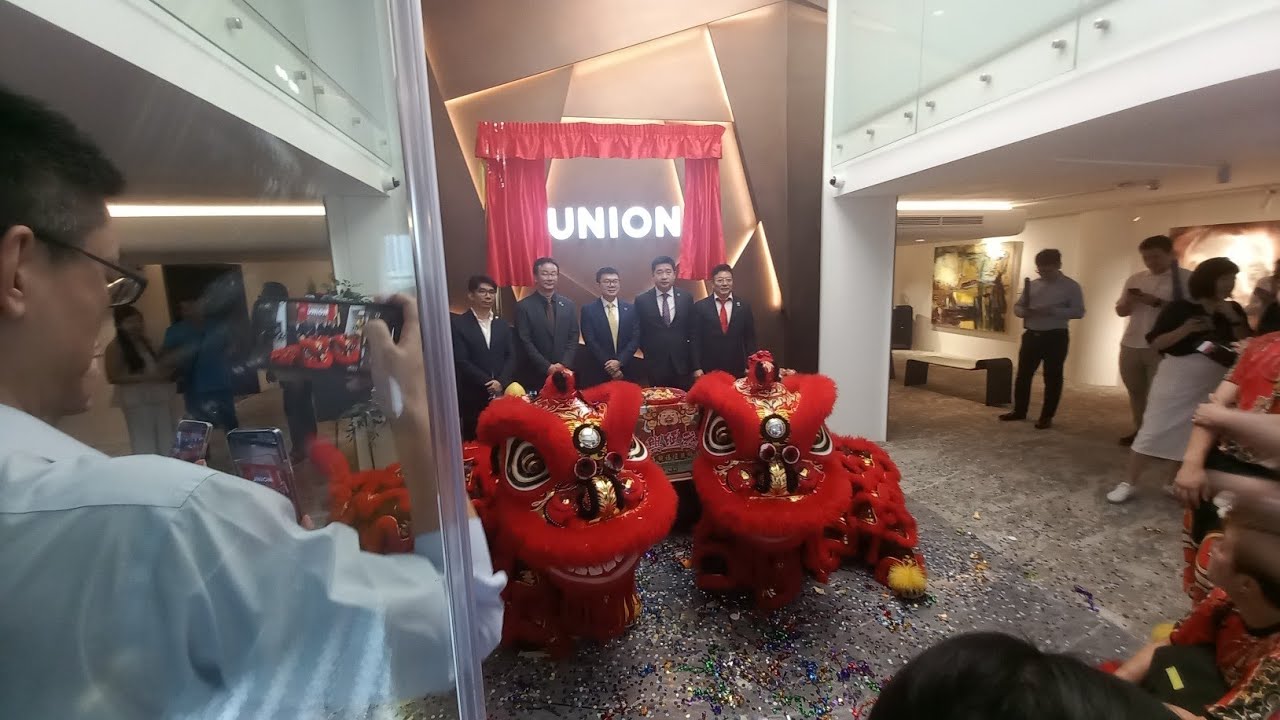 觀福壇龙狮团 Kwan Hock Tua Drum War,Lion dance and Big Flag performance at ...