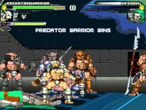 MUGEN Battles# 6: Dr. Doom vs the Predator - YouTube
