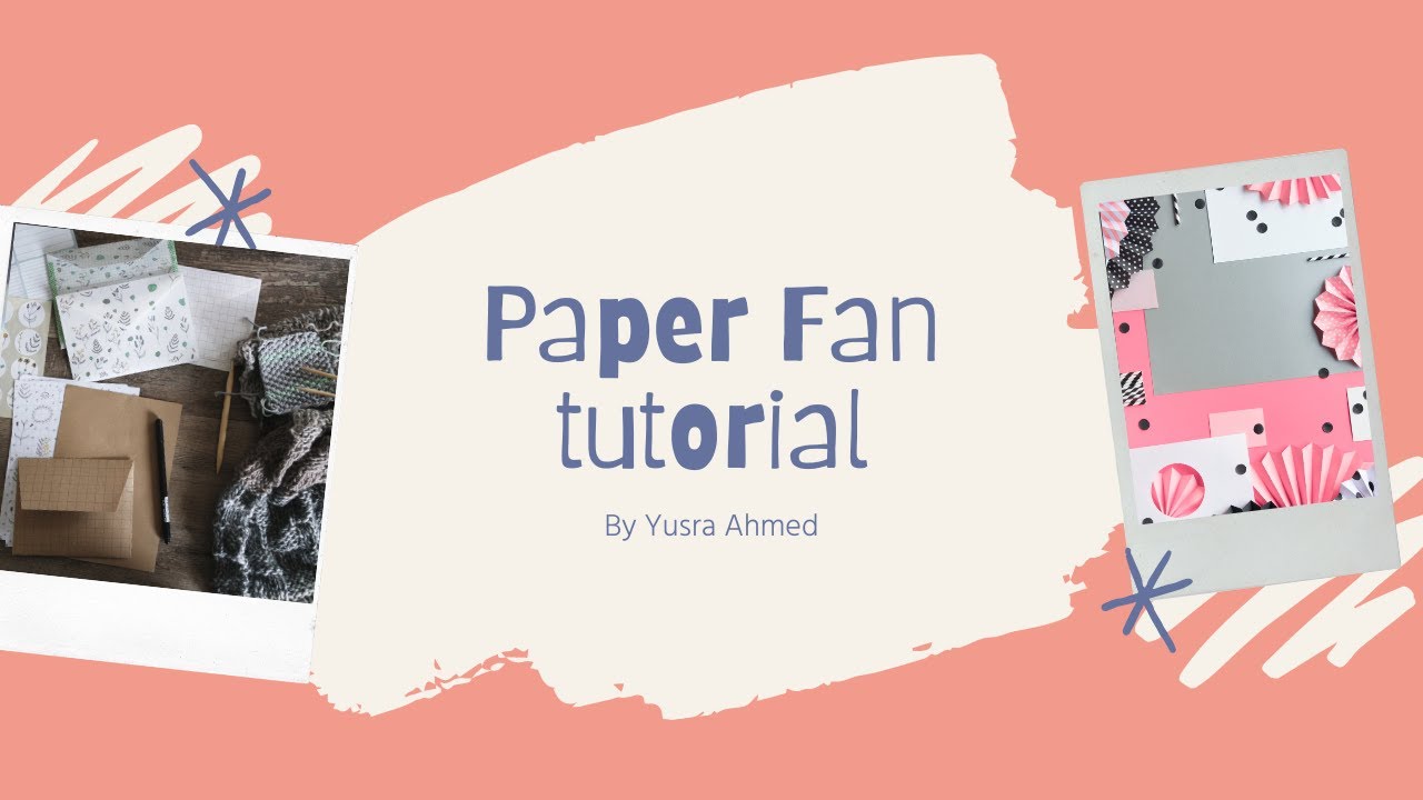 Paper Fan/Windmill Tutorial - YouTube