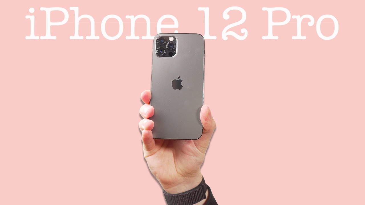 iPhone 12 Pro Unboxing Graphite | First Impressions - YouTube