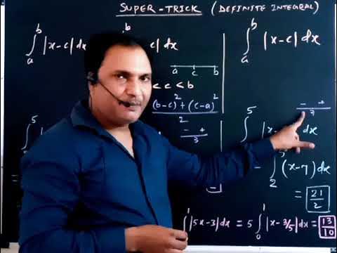 MODULUS FUNCTIONS INTEGRATION SUPER TRICK - YouTube
