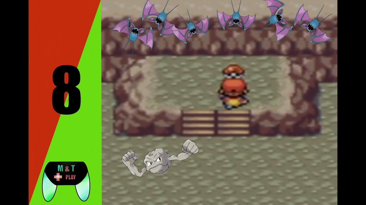 Pokemon FireRed Full Guide - Episode 8: Mt. Moon Part One (Rocks and ...