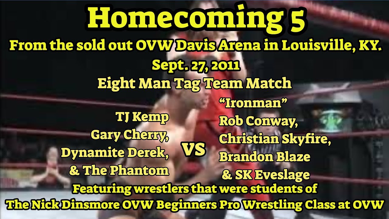 TJ Kemp/Gary Cherry/Dynamite Derek/Phantom vs Rob Conway/Christian ...
