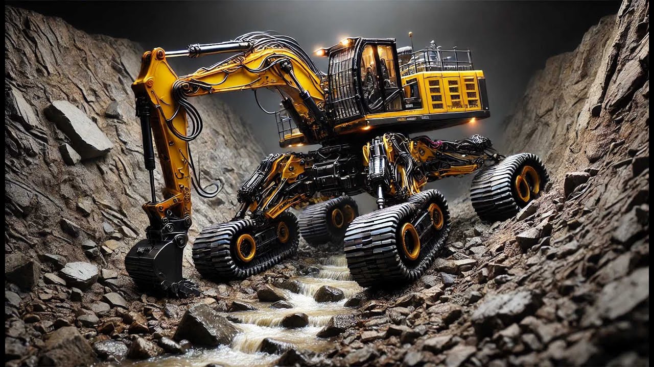 Menzi Muck A91 Excavator – The Ultimate Heavy Duty Machine in Extreme ...