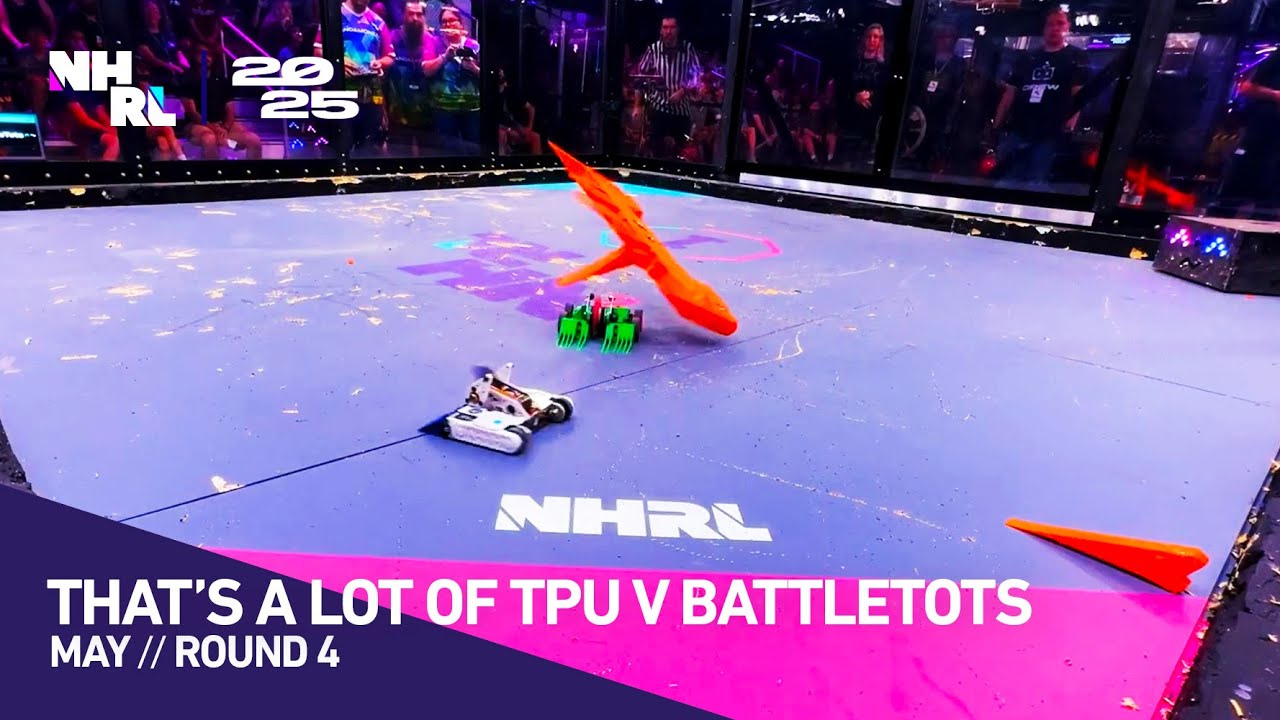 That's a lot of TPU v BattleTots: 12lb QF, NHRL 2025 May Round 4 - YouTube
