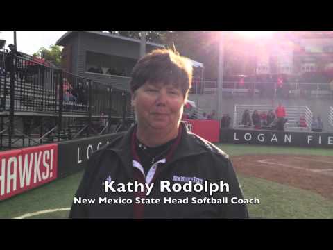 New Mexico State Softball Coach Kathy Rodolph Postgame Comments WAC Softball Tournament