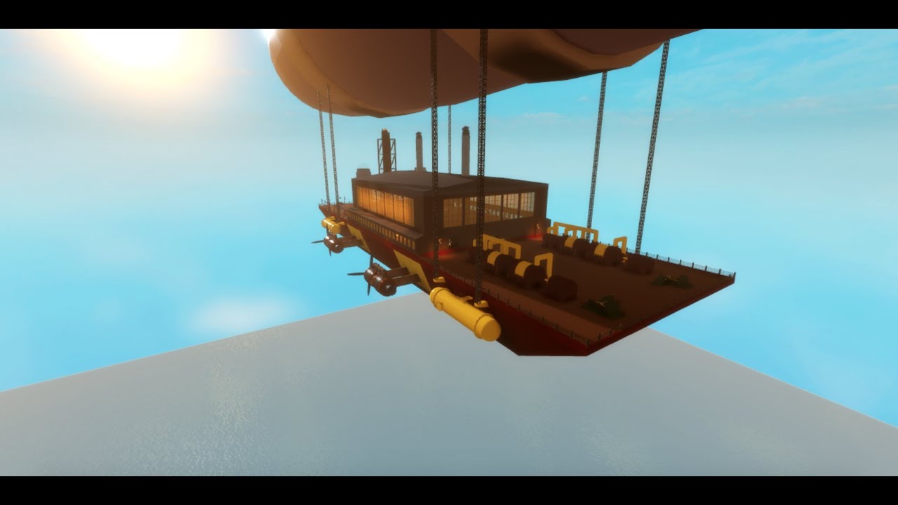 ROBLOX-Steampunk Airship Trailer - YouTube