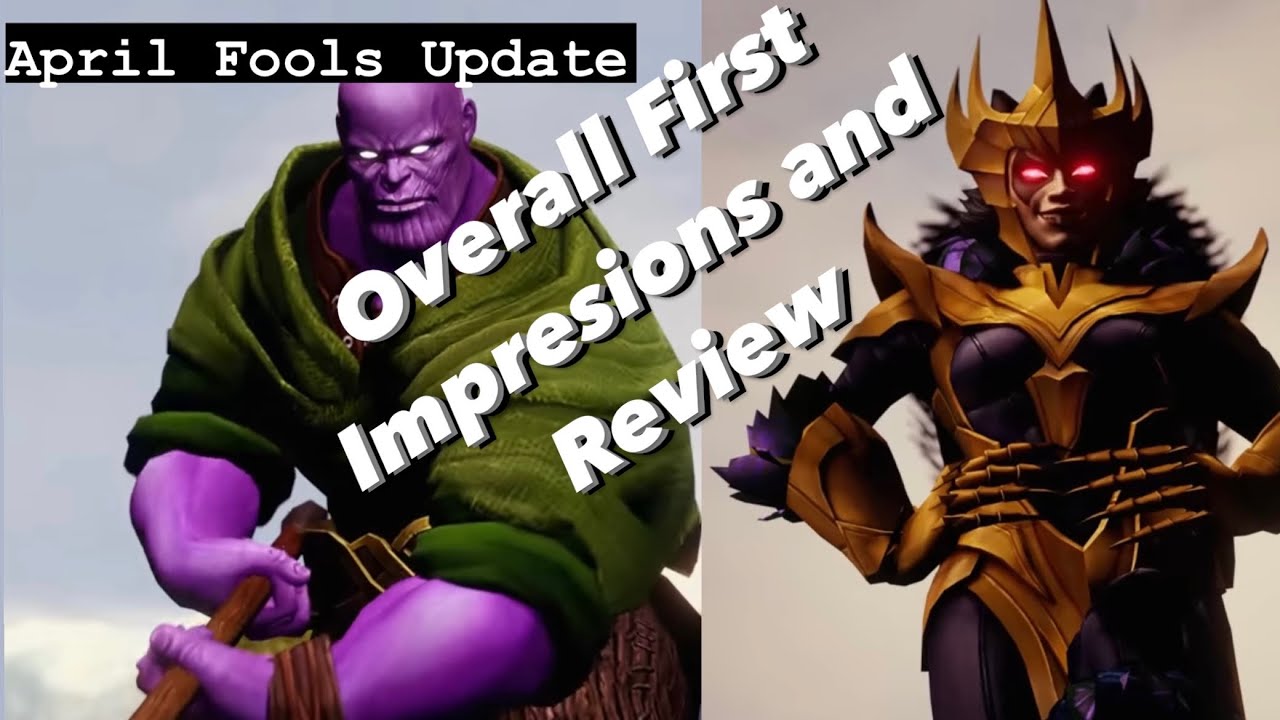 April Fools Update Full Review - Marvel Future Fight - YouTube