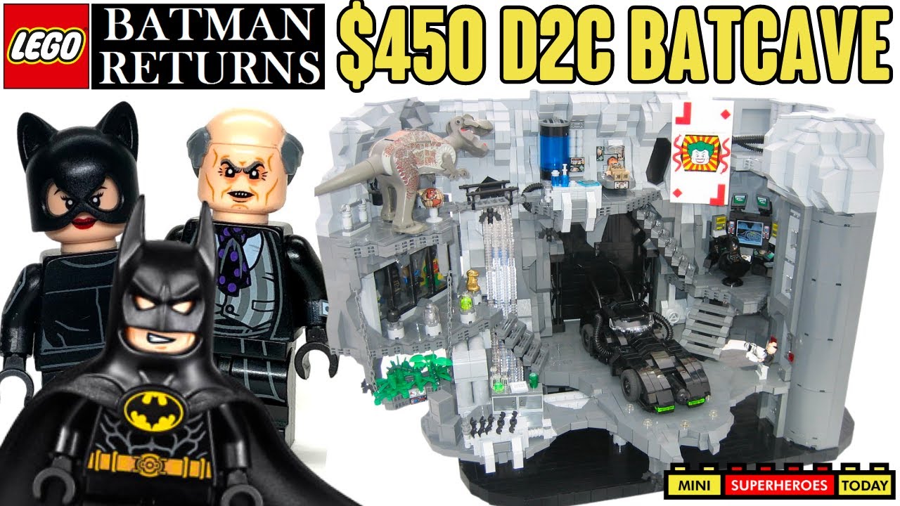 DANNY DEVITO PENGUIN: LEGO $450 Batcave Latest Rumors! - YouTube