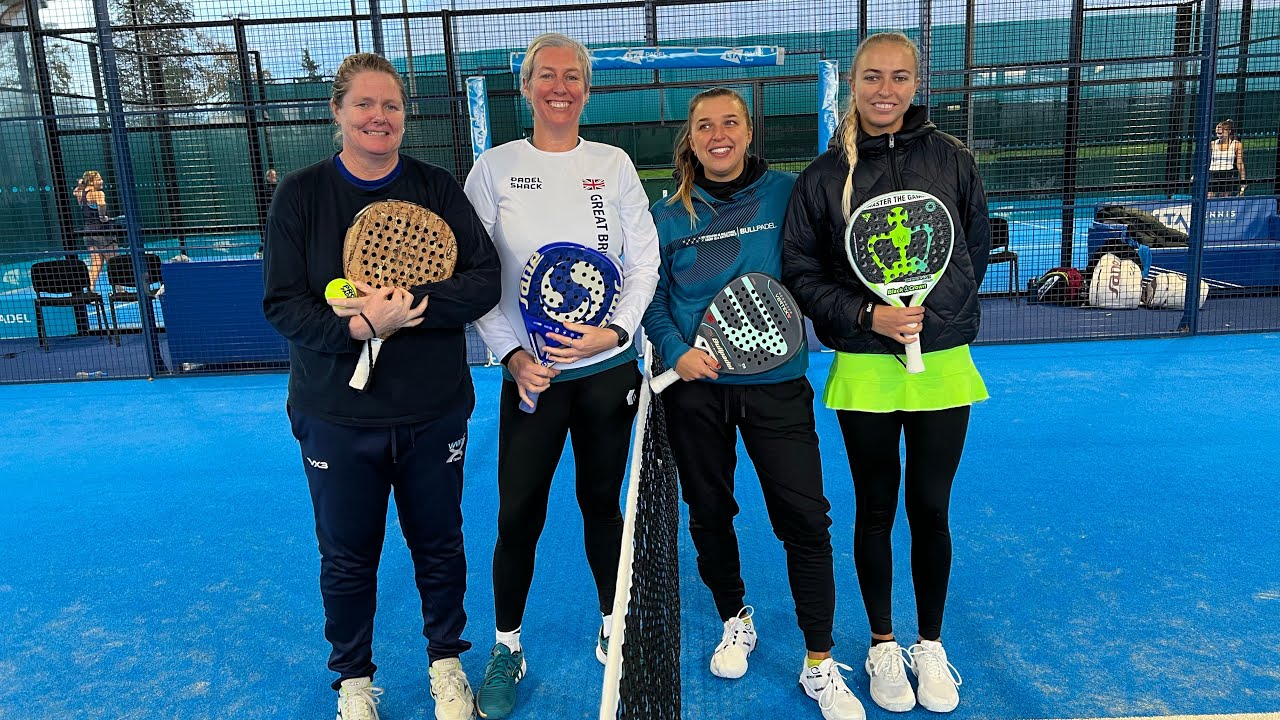 WOMEN FINAL: Helen CROOK & Jo WARD VS Hanna MADDOCK & Catherine ROSE ...