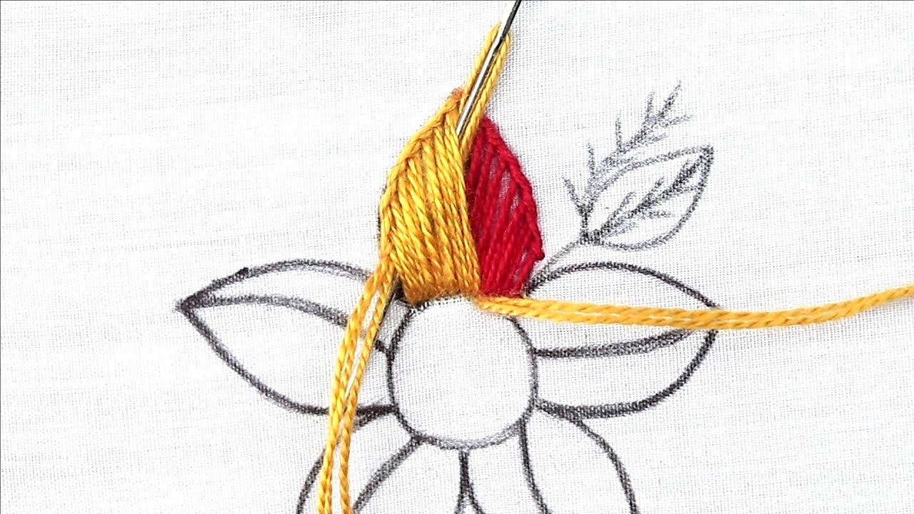 Very creative and colorful Flower Stitch Needle Point Art Embroidery ...