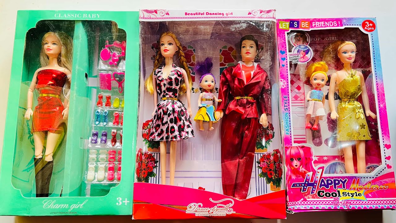 Unboxing Doll set || My new doll unboxing || - YouTube