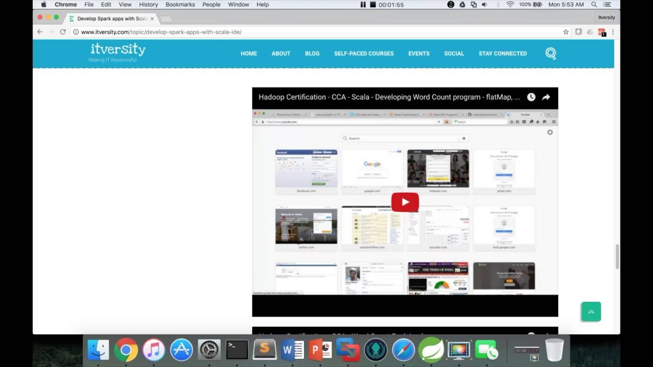 Apache Spark - Scala - SparkConf and SparkContext Introduction - YouTube