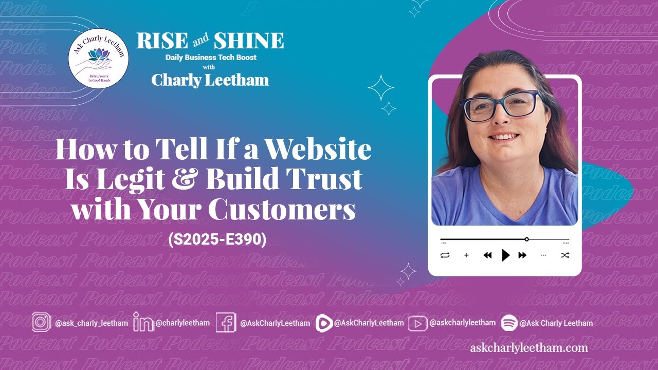 How to Tell If a Website Is Legit & Build Trust with Your Customers ...
