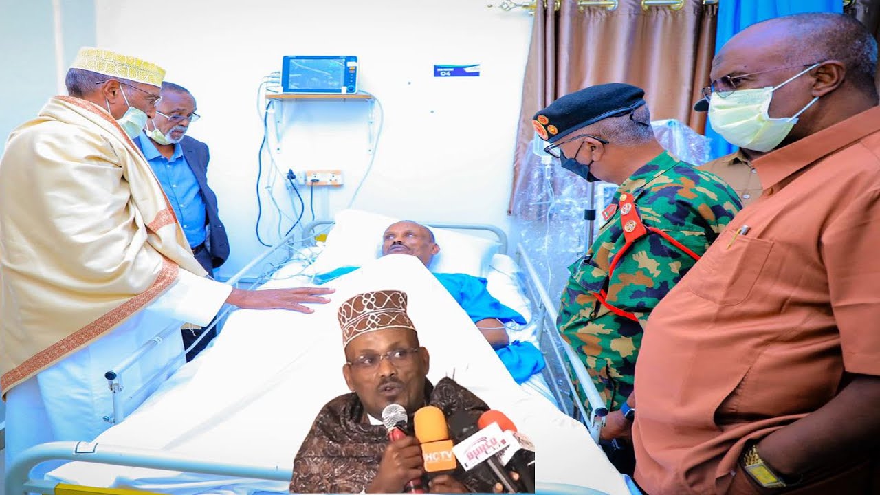 Muuse Biixi Oo Suldaan Xasan Ku Booqday Cisbitaalka - YouTube