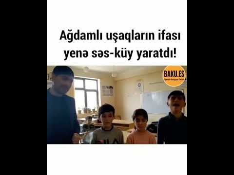 Ağdamlı uşaqlardan möhtəşəm ifa