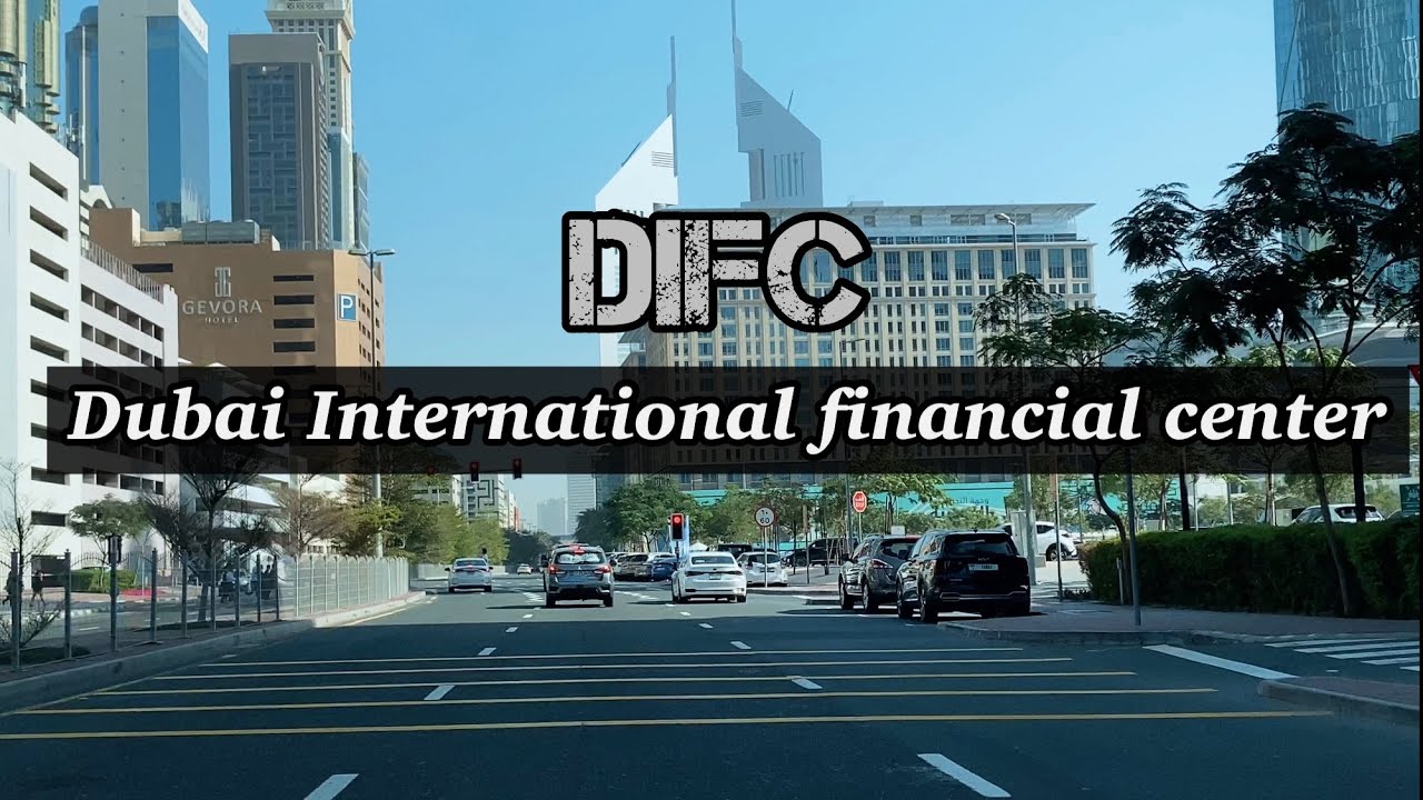 [4k] Dubai international financial center ||#difc || driving around ...