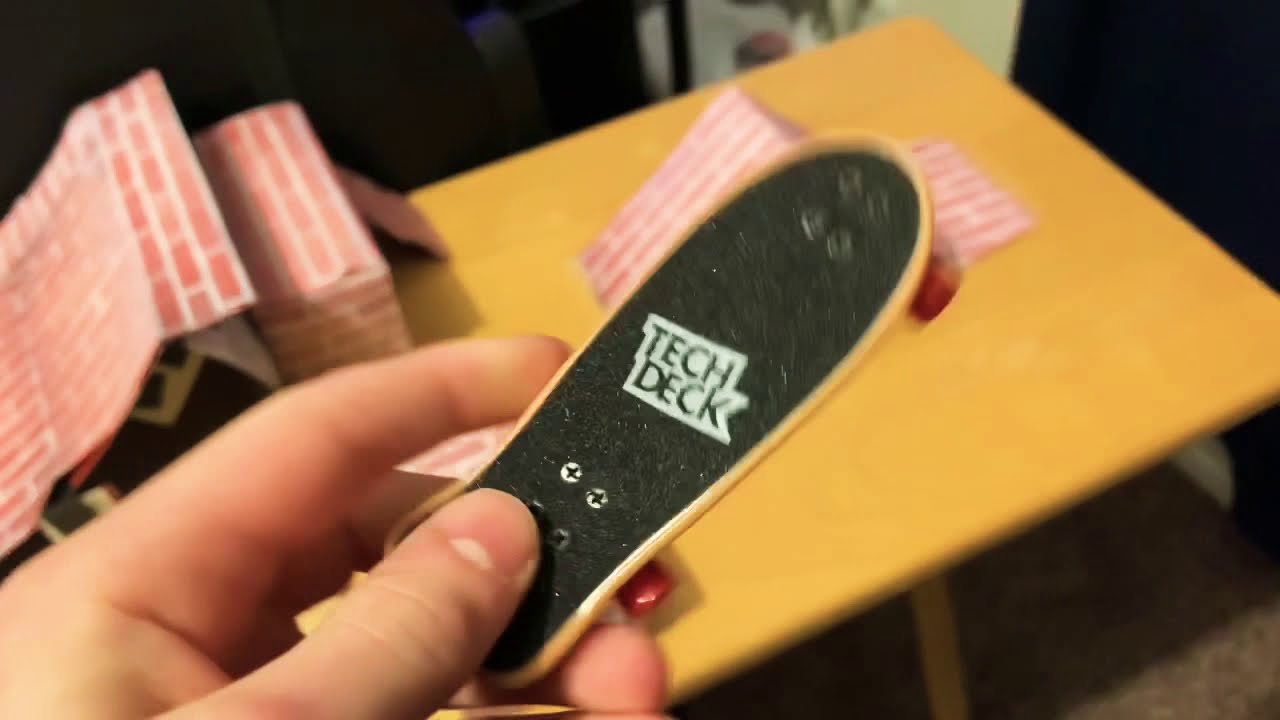 My new tech deck penny board (duck tape table) 🛹 pt 6 - YouTube