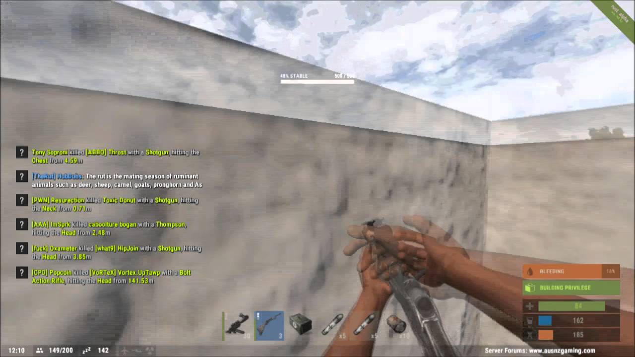 Rust - Scoped Bolt Action Headshots - YouTube