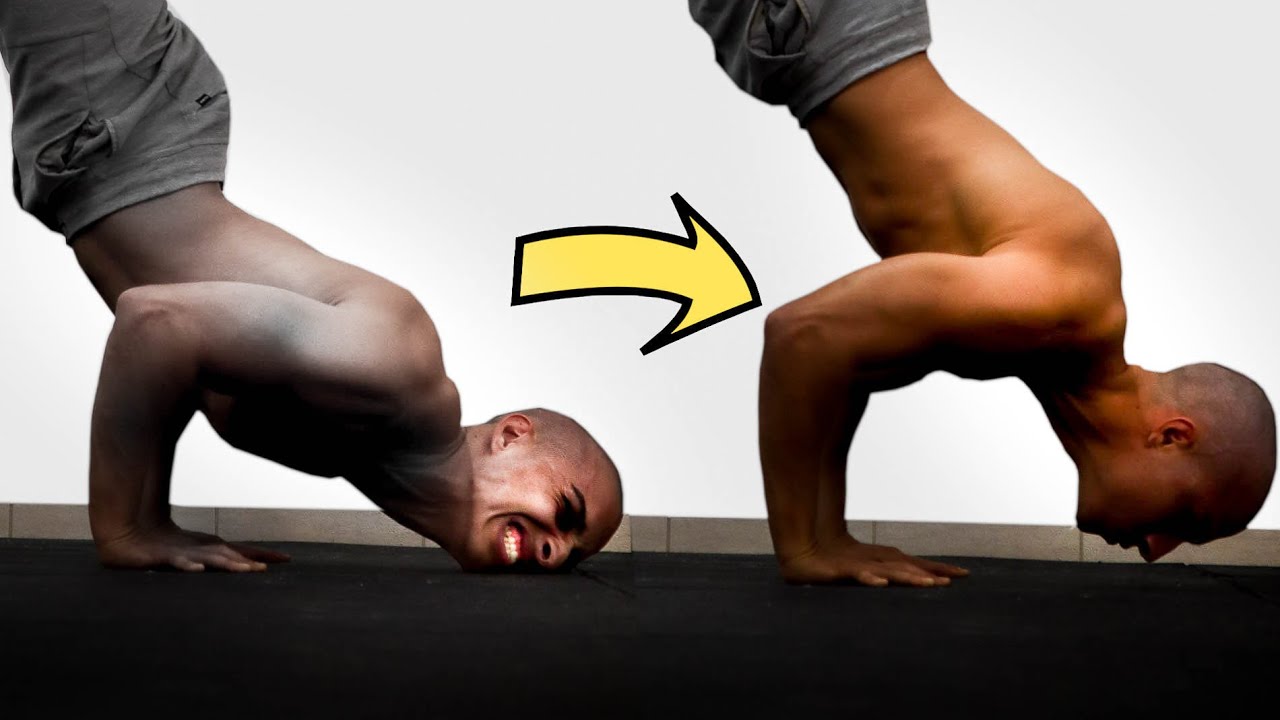 How to Handstand Push-Up like a BEAST - YouTube