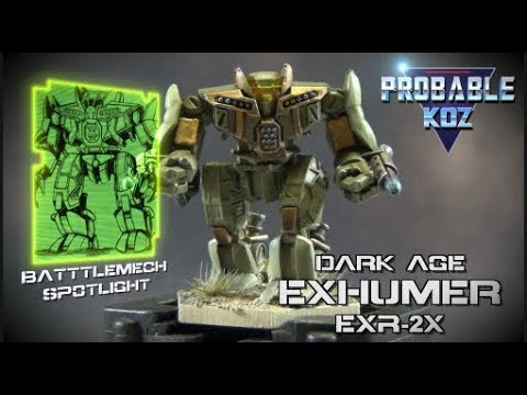 BattleTech BattleMech Spotlight - Exhumer 2X - YouTube