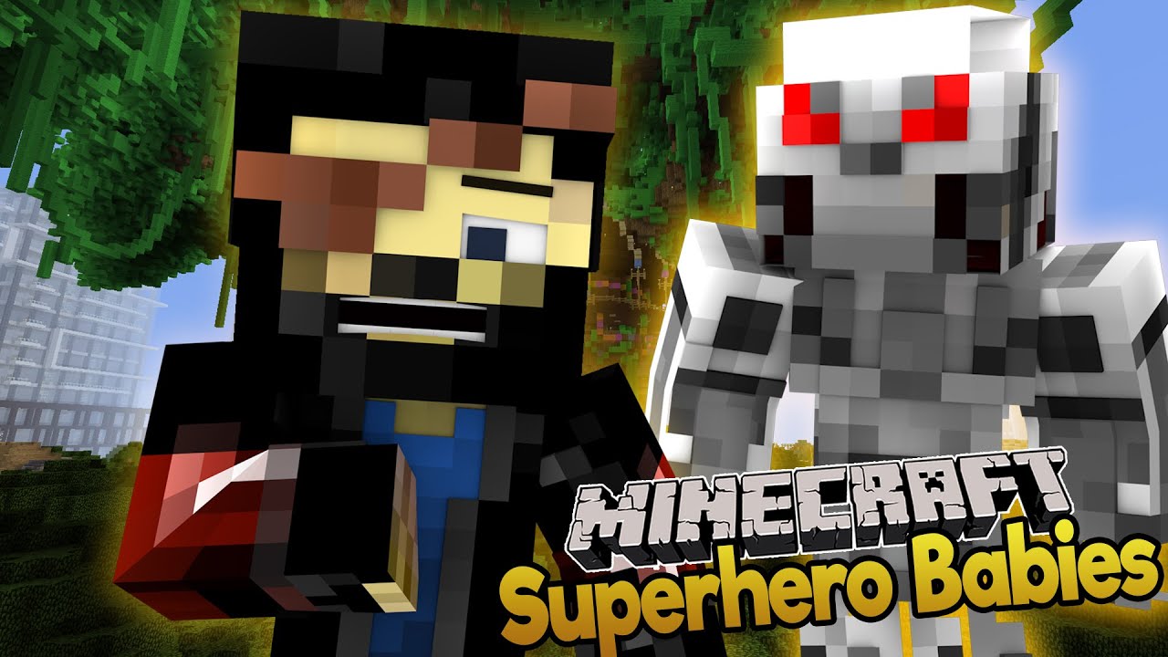 Minecraft Evil Baby! Evil Man is a Baby!? - YouTube