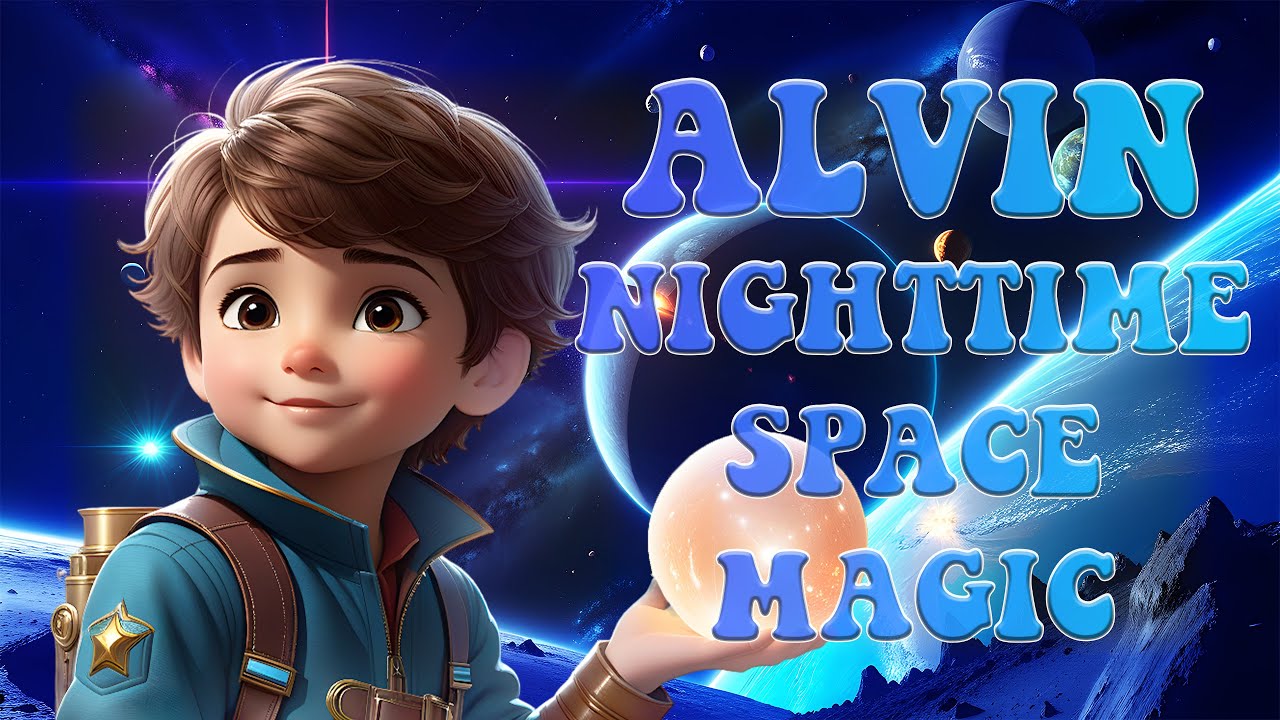 Alvin: Nighttime Space Magic | Short Tale For Kids | Bedtime Story ...