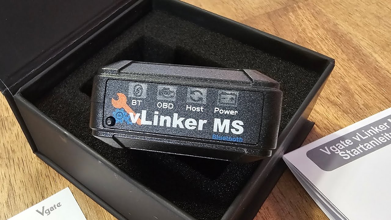 Ich teste ein Vgate vLinker MS Bluetooth MFI OBD2 Diagnosegerät ...