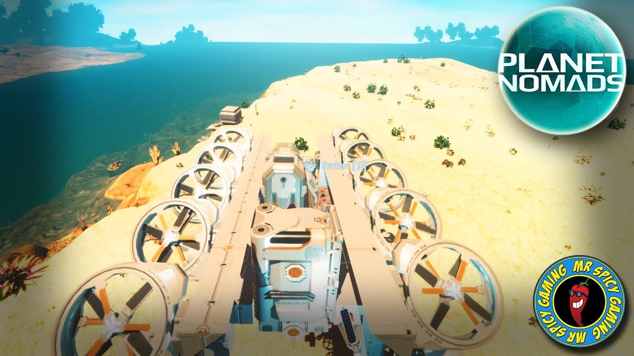 SCOUTING A NEW BASE LOCATION - Planet Nomads Gameplay Ep9 - YouTube